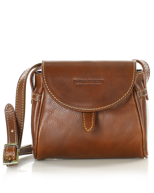 Mini torebka na telefon i portfel ze skóry pouch bag - MARCO MAZZINI ...